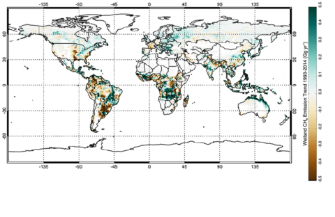 Natural methane emissions - National Centre for Earth Observation